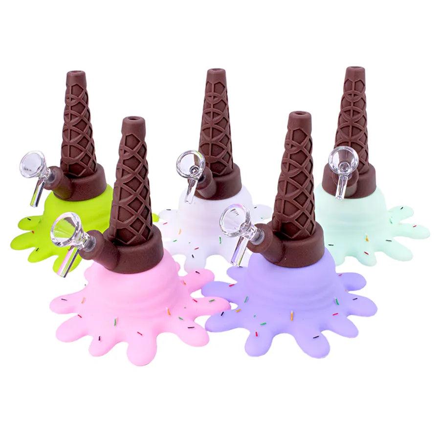 Silicone Ice Cream Pipe - 6"