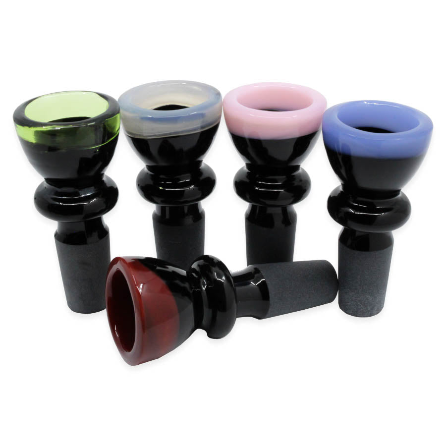 Duo-Tone Black Glass Slide - 14mm