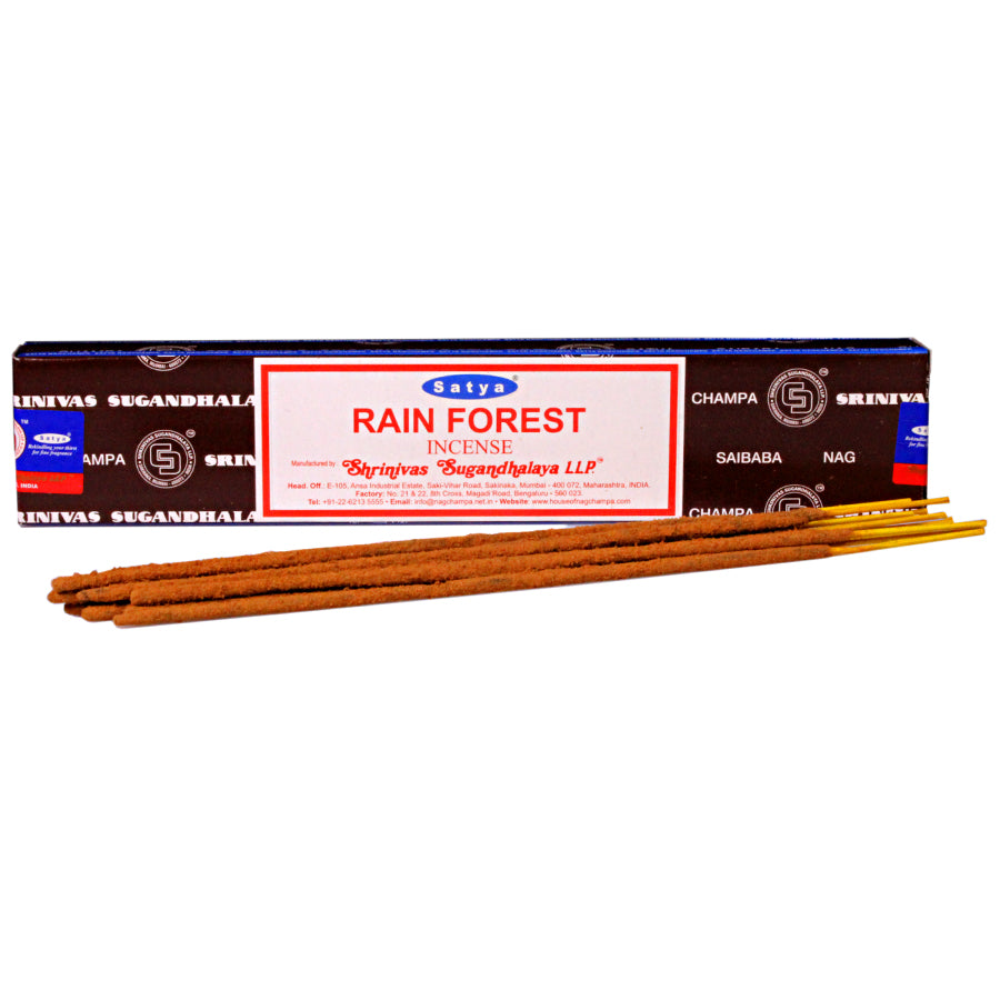 Rain Forest Incense Sticks - Satya - 15g